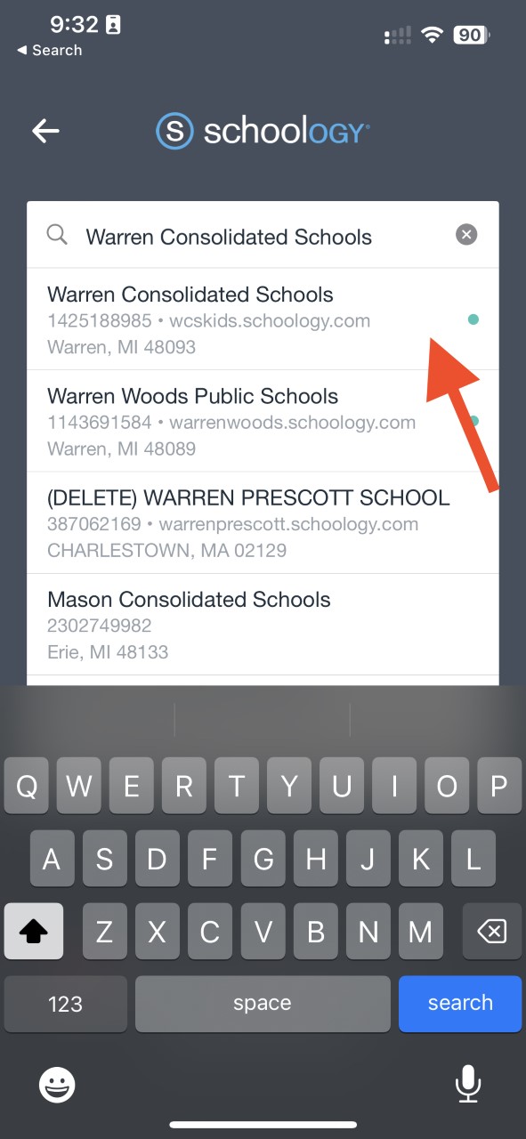 Setting Up The Schoology Mobile App (Students) – Warren Consolidated ...