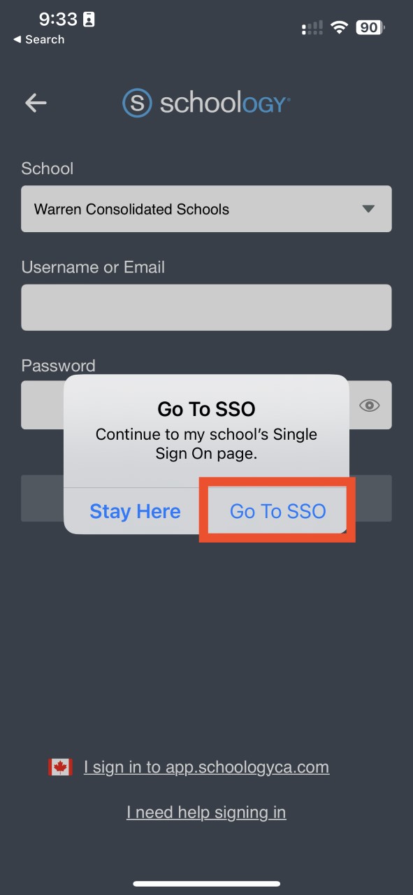 Setting Up The Schoology Mobile App (Students) – Warren Consolidated ...
